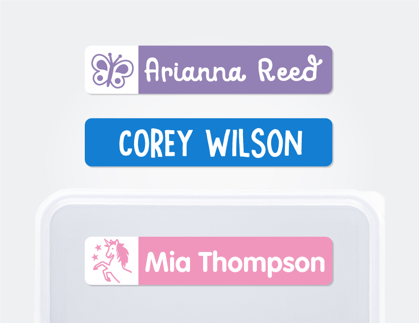 Large Name Labels | Large Stickers for Kids